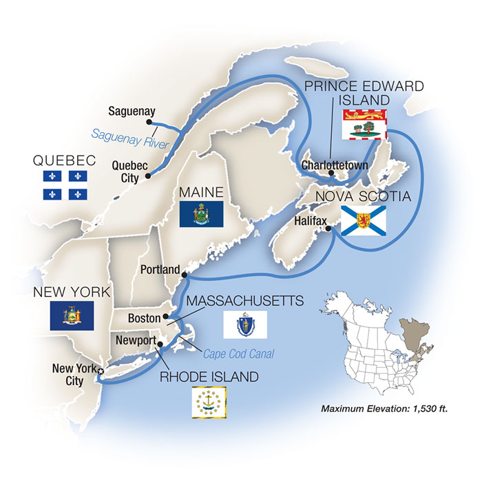 Canada New England Cruises | Tauck